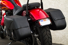 Curved License Plate Relocation for Dyna – CycleVisions