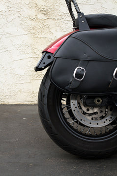 Curved License Plate Relocation for Dyna – CycleVisions