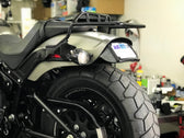 Curved License Plate Relocation for Dyna – CycleVisions
