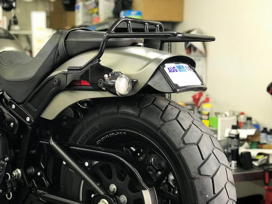 License Plates: Harley Davidson License Plate Relocation Kit – CycleVisions