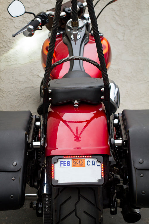 License Plates: Harley Davidson License Plate Relocation Kit – CycleVisions